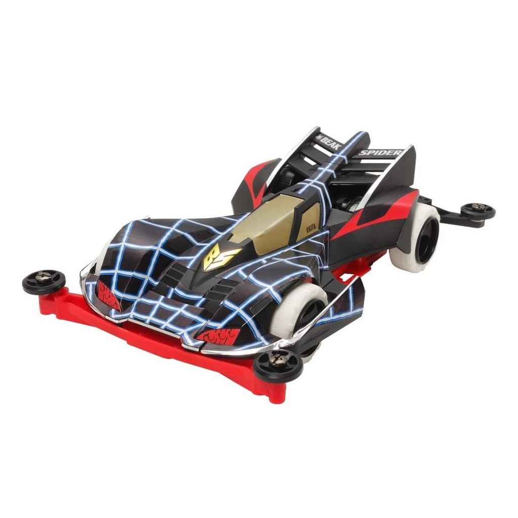 Tamiya Fully Cowled Mini 4WD Series No39 Beak Spider Premium Super II ...