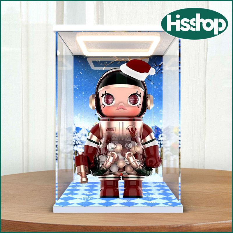 Model box,popmart MEGA SPACE MOLLY Christmas 400% Display Box,(front ...