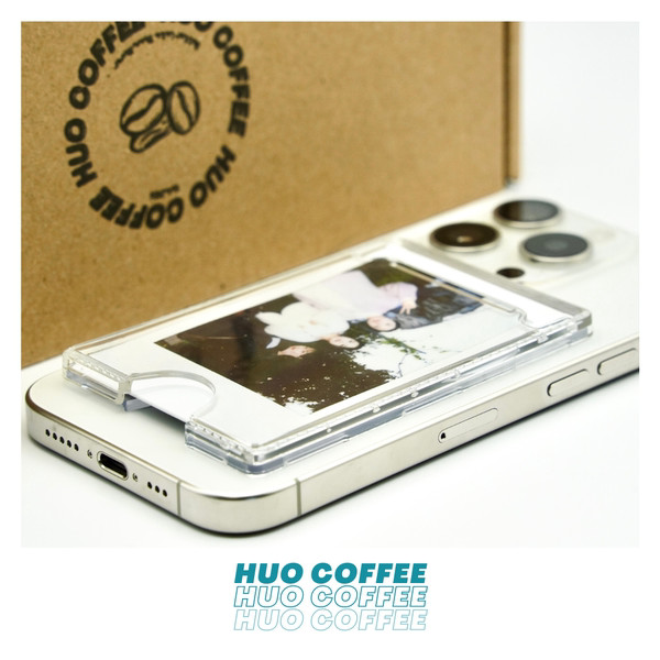 magsafe card holder HuoCoffee | Pemegang Kad Magnetik Foto Akrilik Asli ...