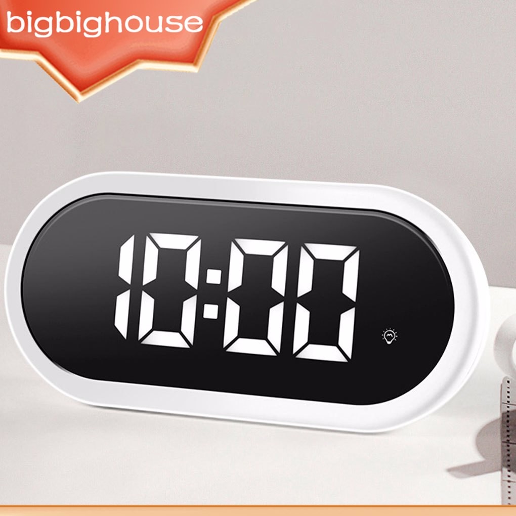 Stylish Digital Alarm Clock With LED Display For Quick Time Checking ...