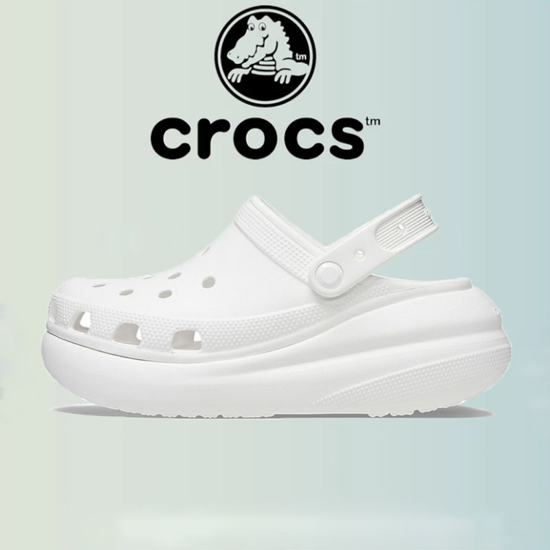 Crocs Clog Sandals with Wedge Soles - Cross code 4 with high soles to ...
