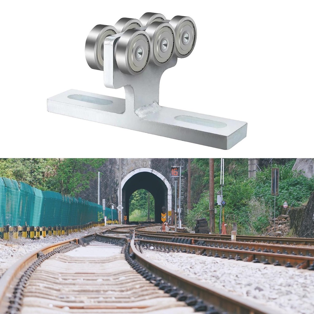 [mextnhx] 6 Wheels Trolley Assembly Strut Trolley Mute High Performance ...