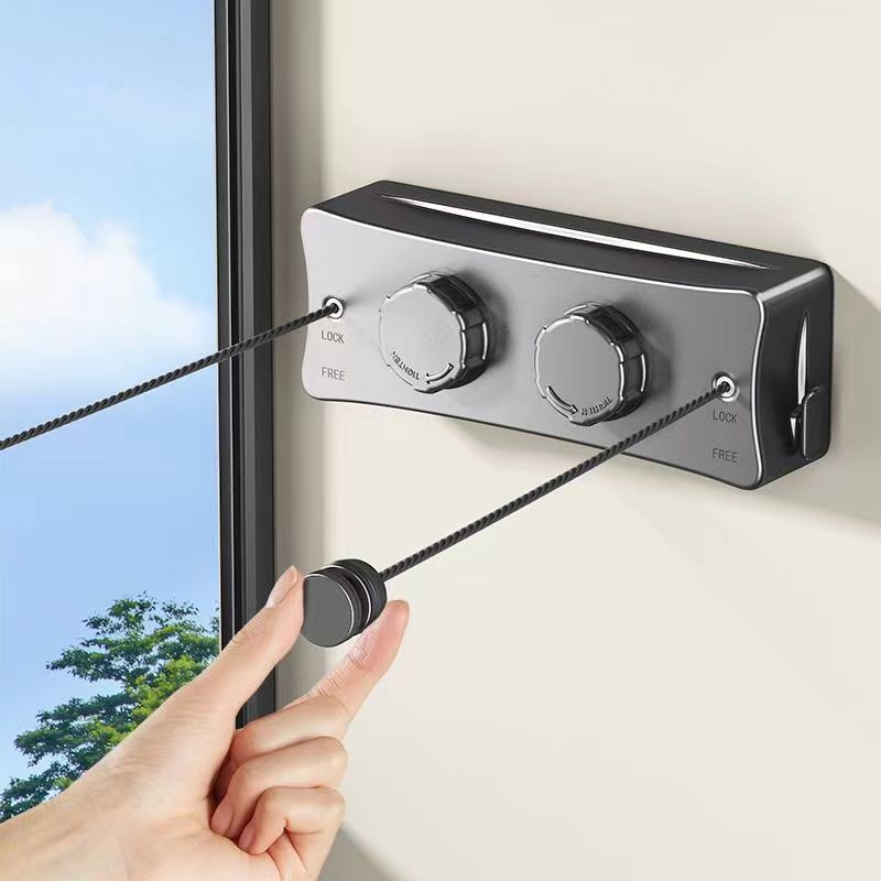 Invisible Clothesline Clothes Hanger Clothes Drying Wire Line ...