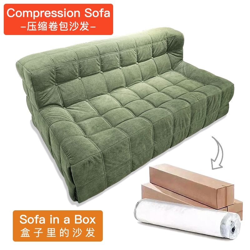 compression sofa sofa bed Compressed Sofa Recliner Balcony Living Room ...