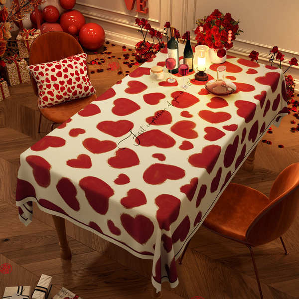 table cloth disposable table cloth square table cloth cotton Alas meja ...
