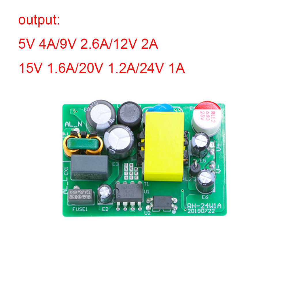AC to DC Converter Buck Power Supply Module AC85-220V to DC5V 9V 12V 15V 20V 24V Step-Down ...