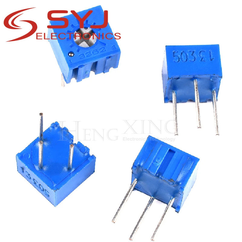 10pcs 3362P 101 201 501 102 202 502 103 203 503 104 204 504 105 Trimpo Trimmer Potentiometer ...