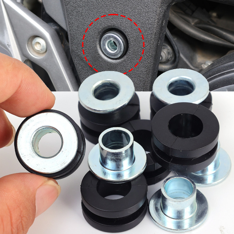 5 Sets M10 Motorcycle Rubber Grommets Gasket Kits - Rubber Grommets ...