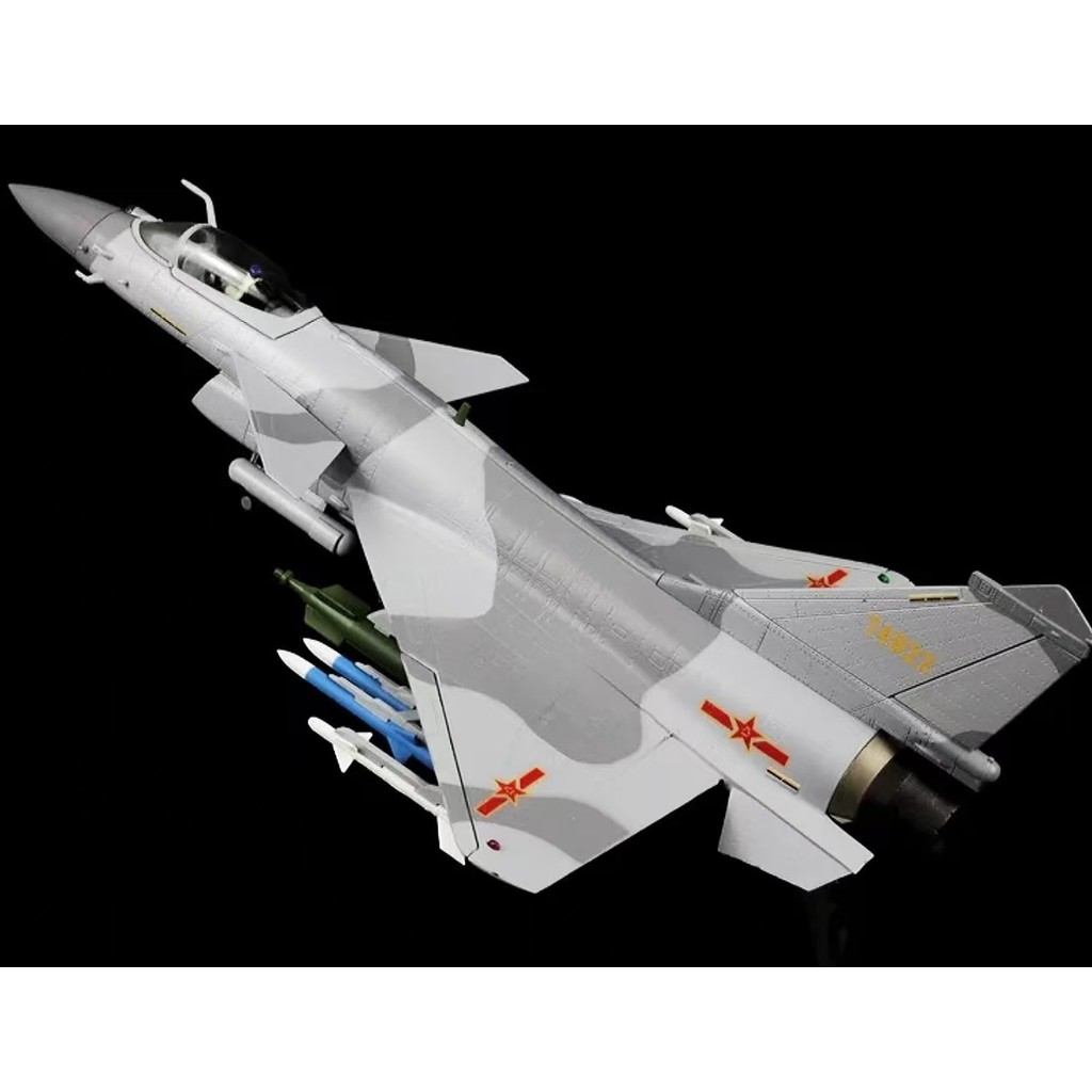 1: 48 J-10 Airplane Model Alloy Fighter J10C J-10 Patrol Simulation Military Model Air ...