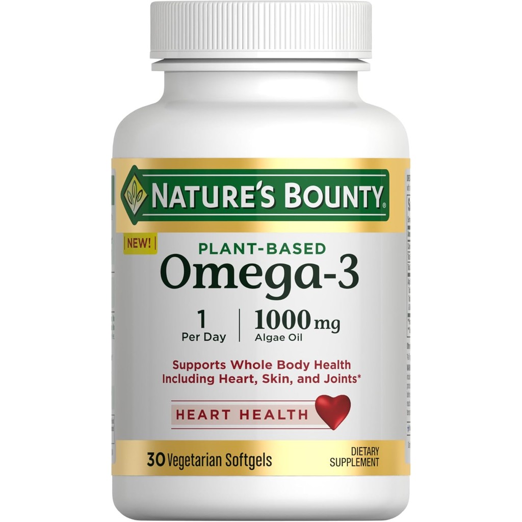 Nature's Bounty Omega 3, Suplemen Asid Lemak Omega 3 Berasaskan ...