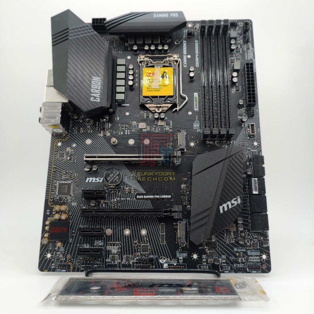 MSI B360 GAMING PRO CARBON ATX LGA1151 Motherboard | Shopee Malaysia