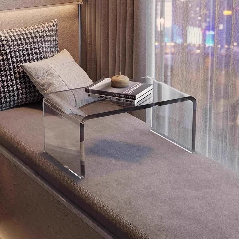Transparent Transparent Acrylic Bay Window Sill Small Table Modern ...