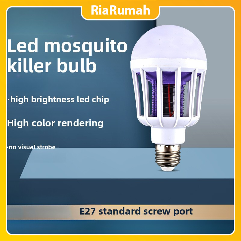 Physical Mosquito Control Led Bulb E27 Socket For Effective Home Insect ...