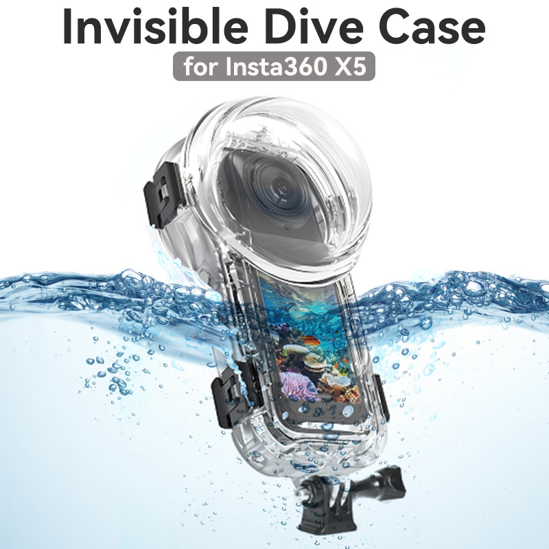 【Fast shipping】Dive Case For Insta360 X5 Camera Invisible Diving ...