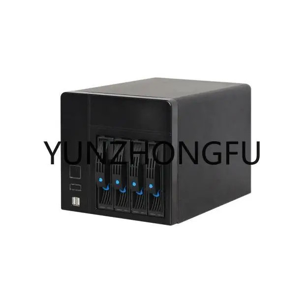 4-bay NAS storage desktop office computer server ITX interstellar snail ...