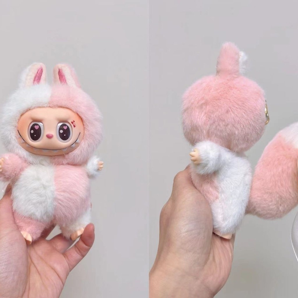 Senbeier labubu Changed Baby White Pink Squirrel, High-Value Cute Love ...