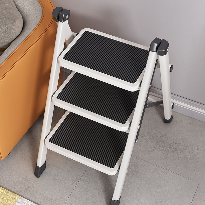 Ladder household folding telescopic small lightweight three-step ladder ...
