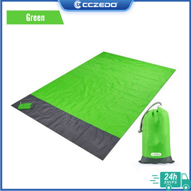 CCZedo New Waterproof Beach Blanket Outdoor Portable Picnic Mat Camping ...