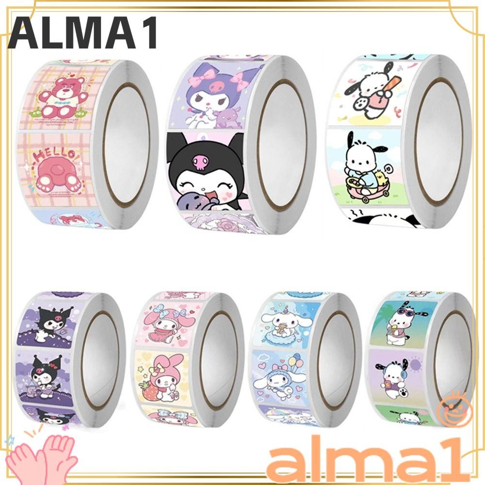 ALA Kuromi Stickers, Light Weight Square Cartoon Stickers, Attractive ...