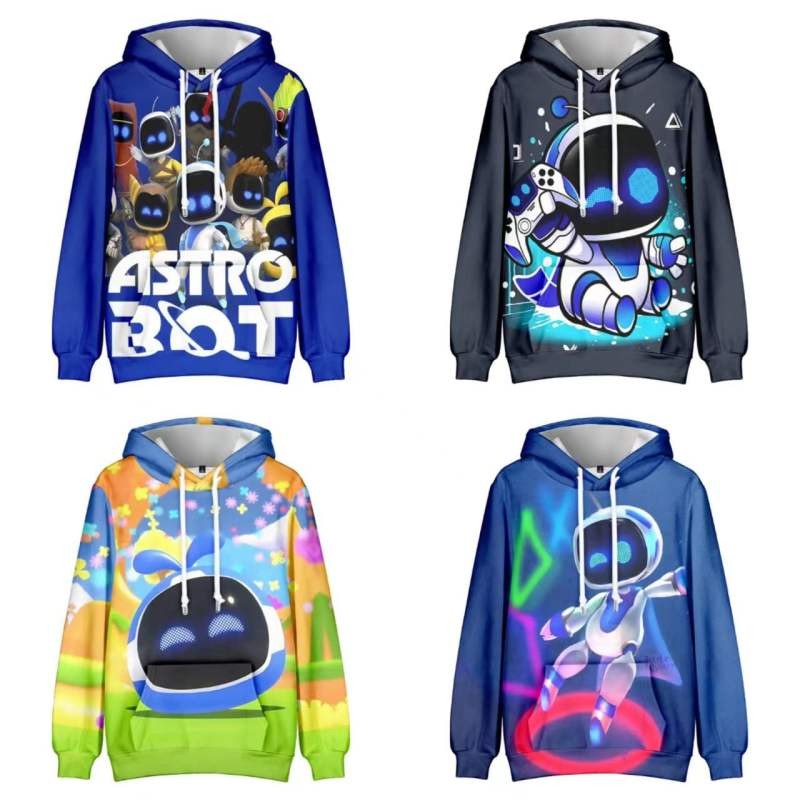 astro bot hoodie for kids astro bot clothes F1 | Shopee Malaysia