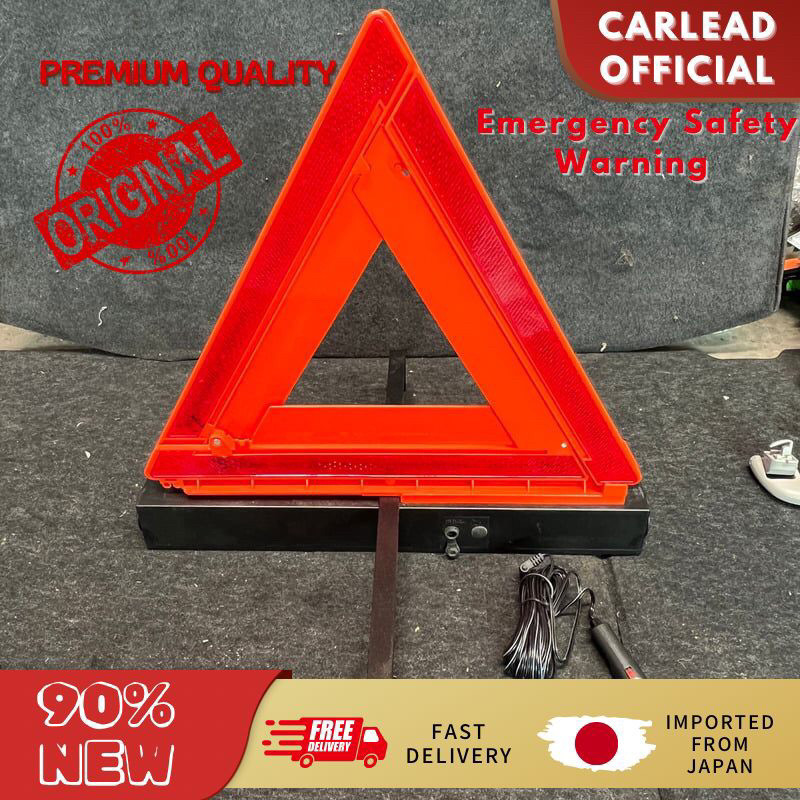 🇯🇵EMERGENCY SAFETY WARNING TRIANGLE FLARE KIT REFLECTOR IMPORTED FROM ...
