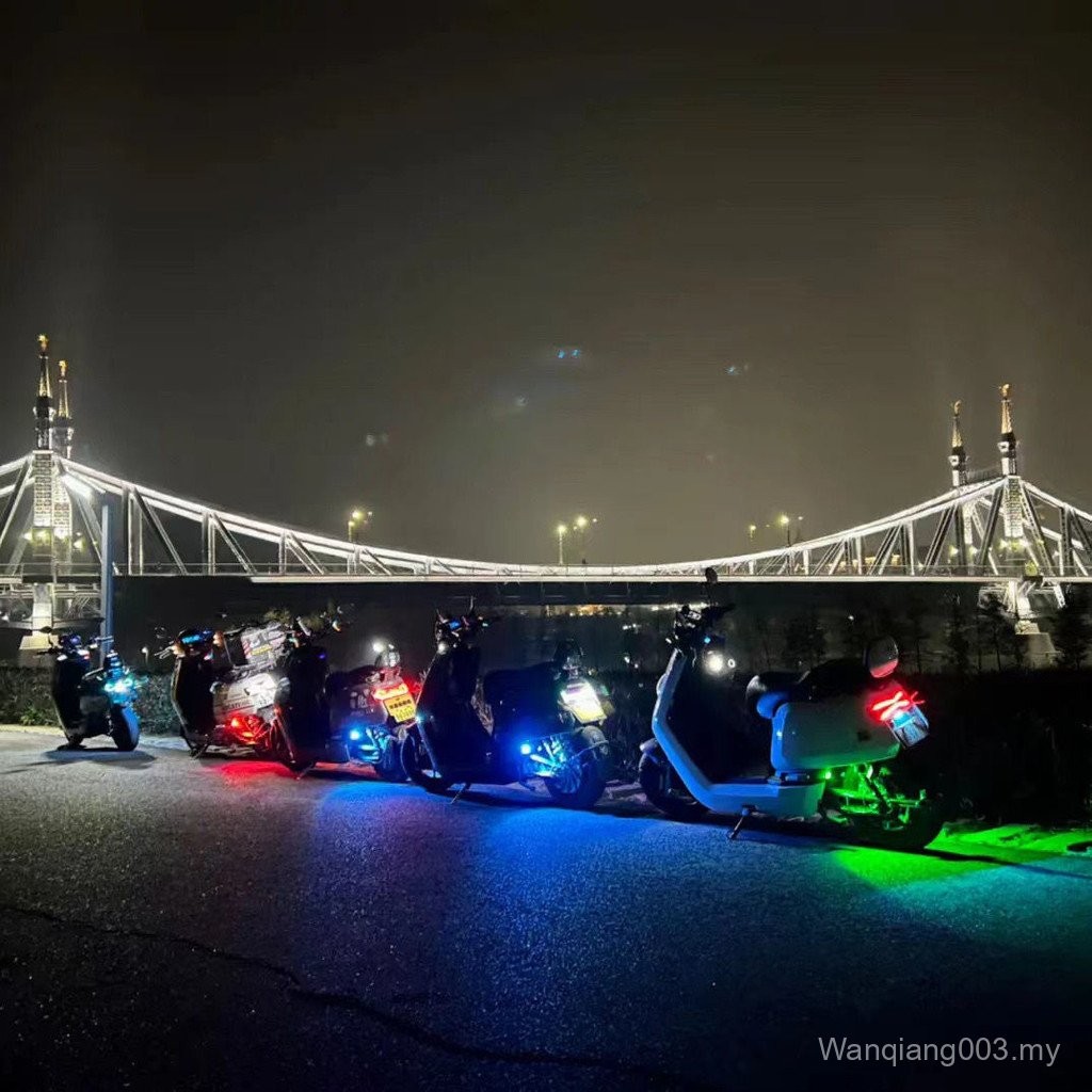 Sg Electric Vehicle Strobe led Lantern Tail Light Warning Motorcycle ...