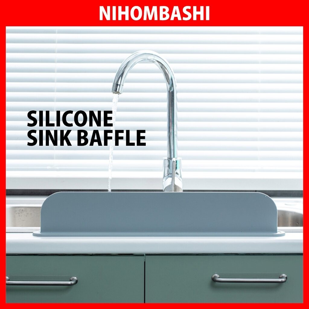 MYSilicone sink baffle plate household sink sink kitchen pool splash ...