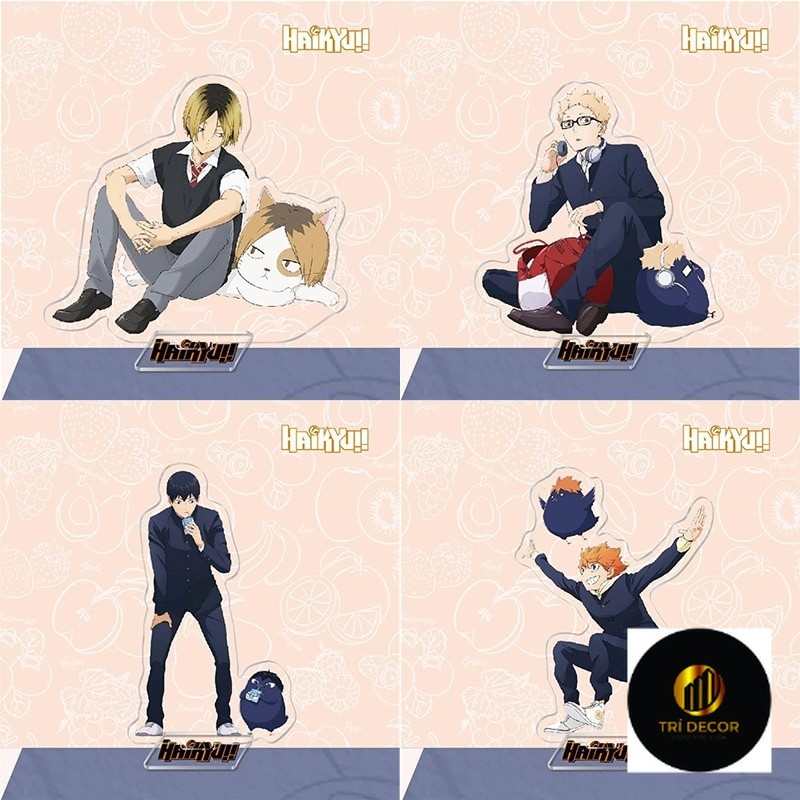 Standee Cartoon Anime Haikyuu Cosplay Hinata Shoyo Kageyama Tobio Kenma ...