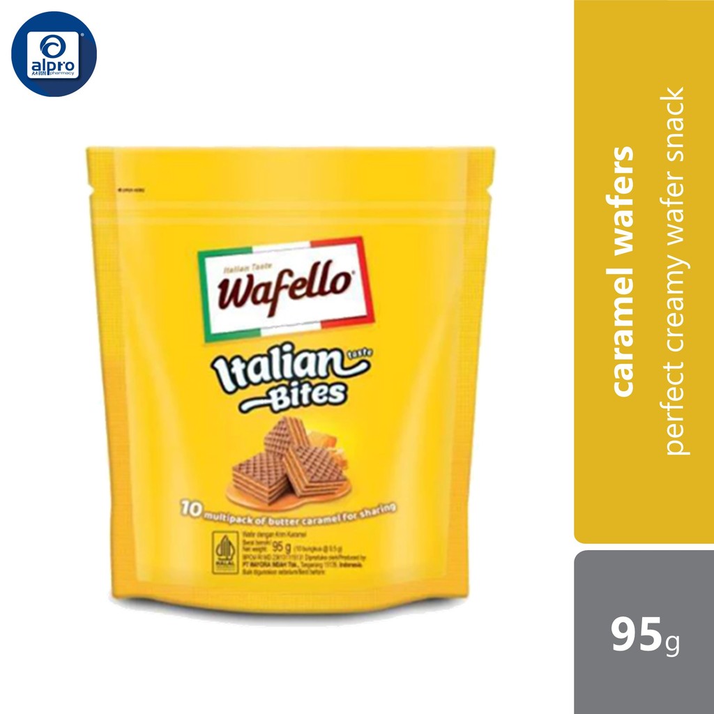 Roma Wafello Italian Bites Butter Caramel 95g | Shopee Malaysia