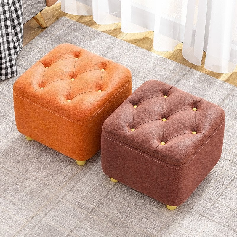 Stool Household Small Bench Sofa Stool Door Change Shoe Stool Foot ...
