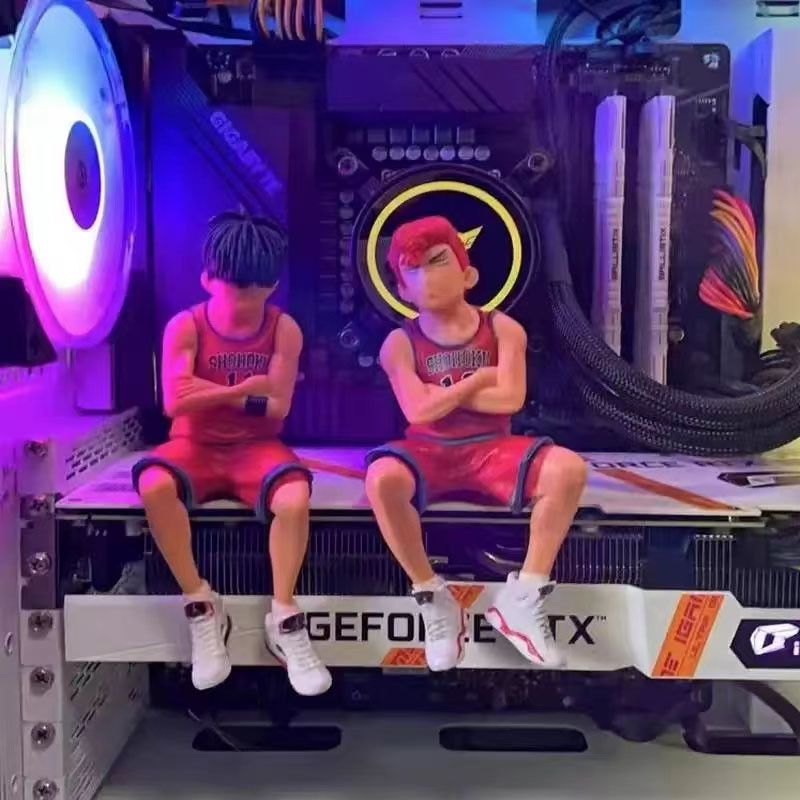 Q Version Sakuragi Flower Road Figure Rukawa Kaede Figure Figure Slam ...