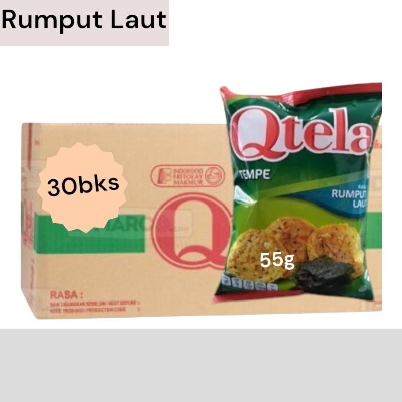 Qtela Tempe khas indonesia Harga Satu Karton isi 30bk. | Shopee Malaysia