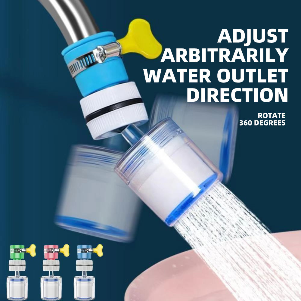 Rotating Faucet Filter Kitchen Water Tap Anti-Splash Faucet Tap Water ...