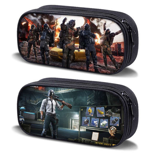 Pencil case Peace Elite Subway Escape Canvas Multifungsi Pen Case Kotak ...