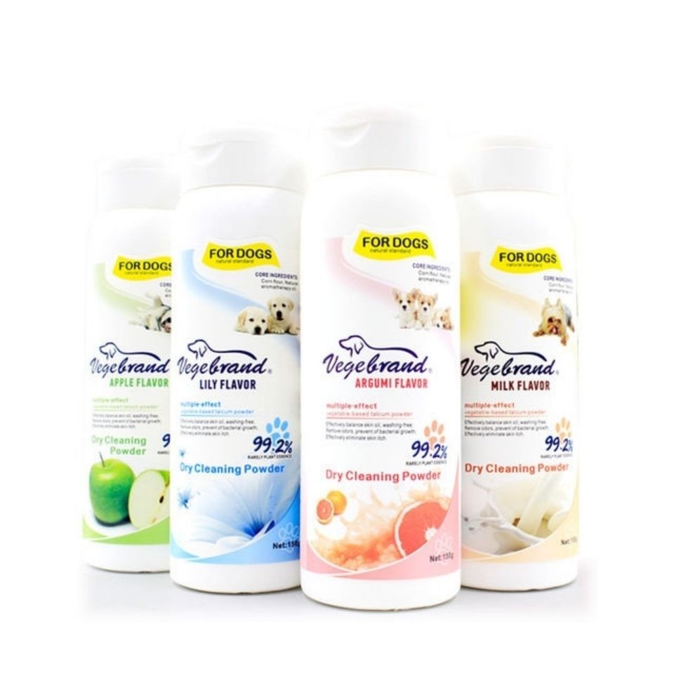 Dog Dry Cleaning Powder Pet Teddy Puppy Bathing Cat Golden Retriever ...