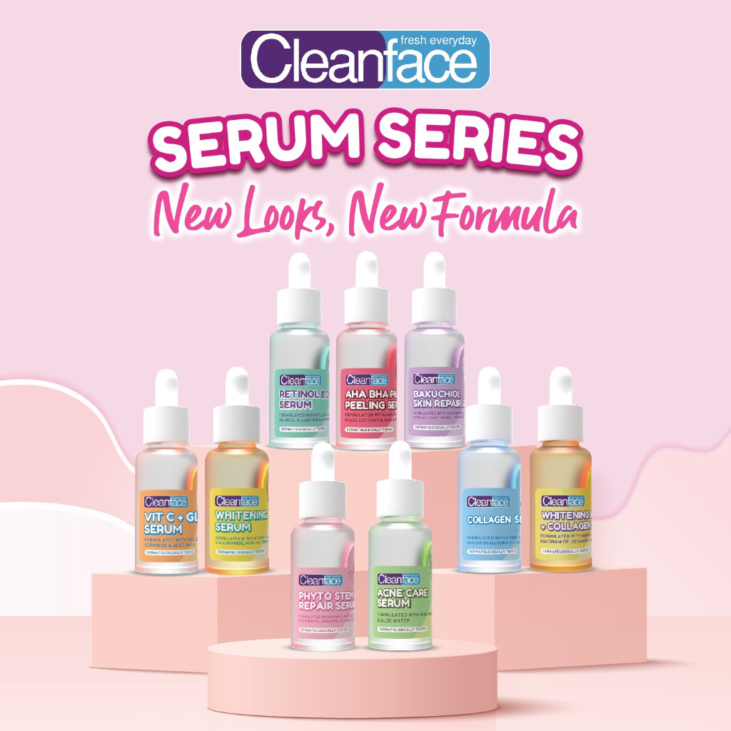 ️Domestika ️(COMPLETE Variant) CLEAN FACE SERUM SERIES ALL TYPES OF ...