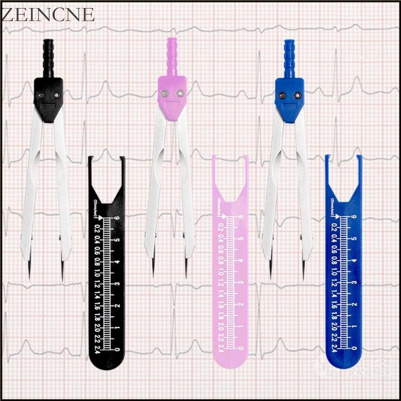 Zein EKG Caliper ECG Calipers Measuring Tool with Ruler ...