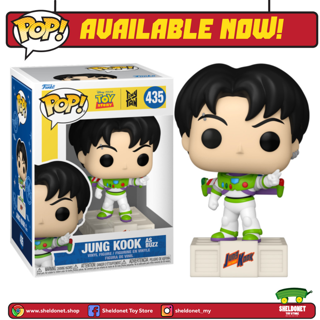 Funko Pop! Rocks: Toy Story x Tiny TAN - Jungkook | Shopee Malaysia