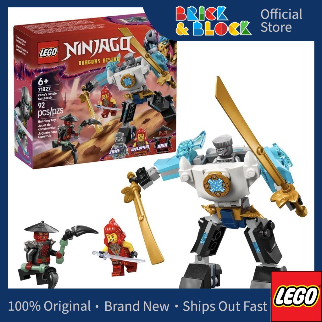 LEGO 71827 Zane's Battle Suit Mech | LEGO Ninjago | Shopee Malaysia