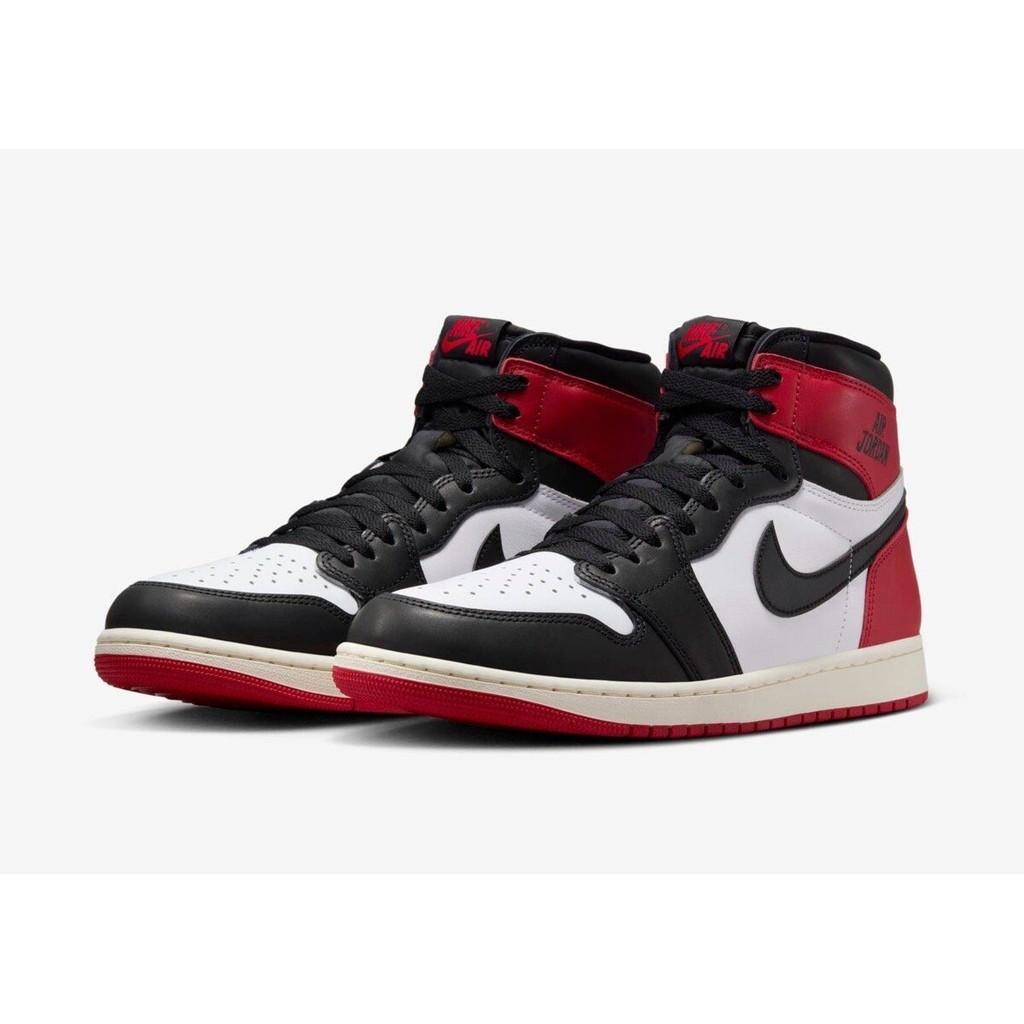 New DZ5485-106 Nike Air Jordan 1 Retro High OG Black Toe Reimagined ...