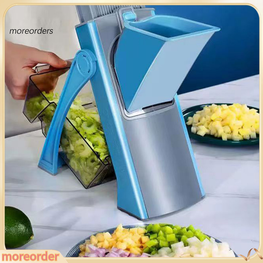moreorders| French Fry Cutter Stainless Steel Veggie Chopper with ...