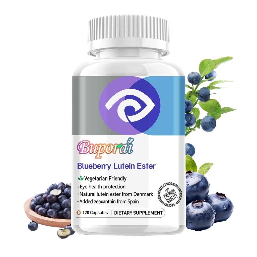 Blueberry Lutein Esters - Vitamin B Complex - Contains Vitamins B1, B2 ...