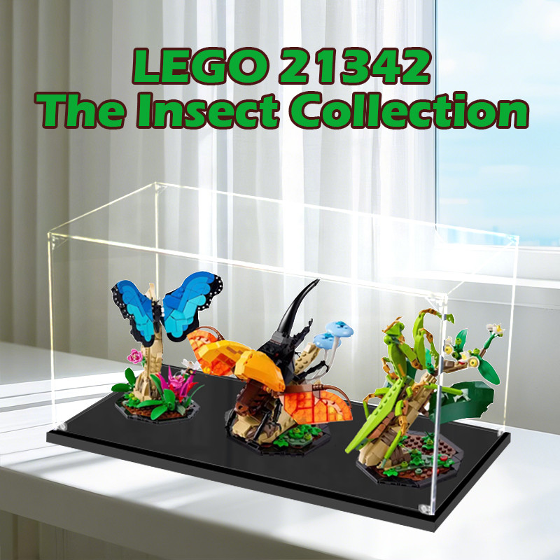 Lego Transparent Acrylic Display Box For Lego 21342 The Insect ...