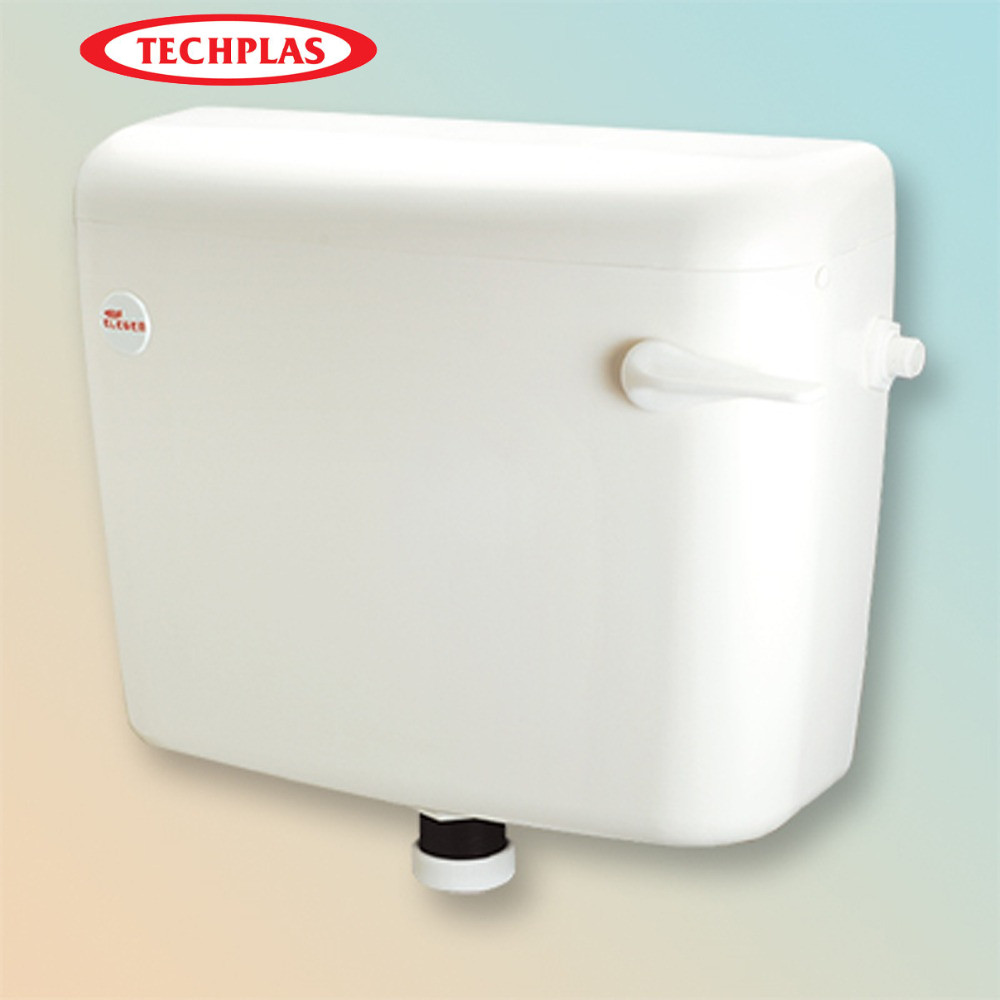 [ TECHPLAS ] (PCL-1103) Elegen Low Level Cistern | 9L | Siphon Flush ...