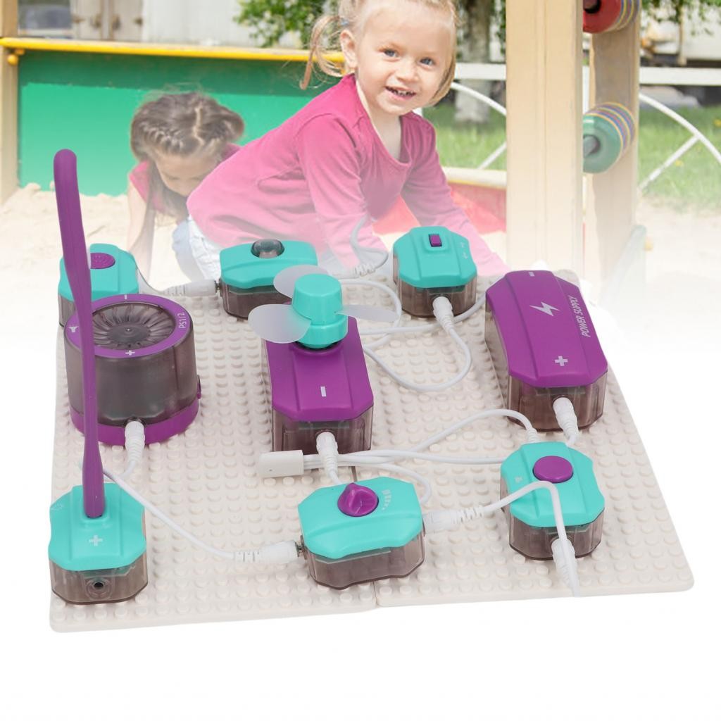 Science Circuit for Kids DIY Physics Experiments Board Kit Educational ...