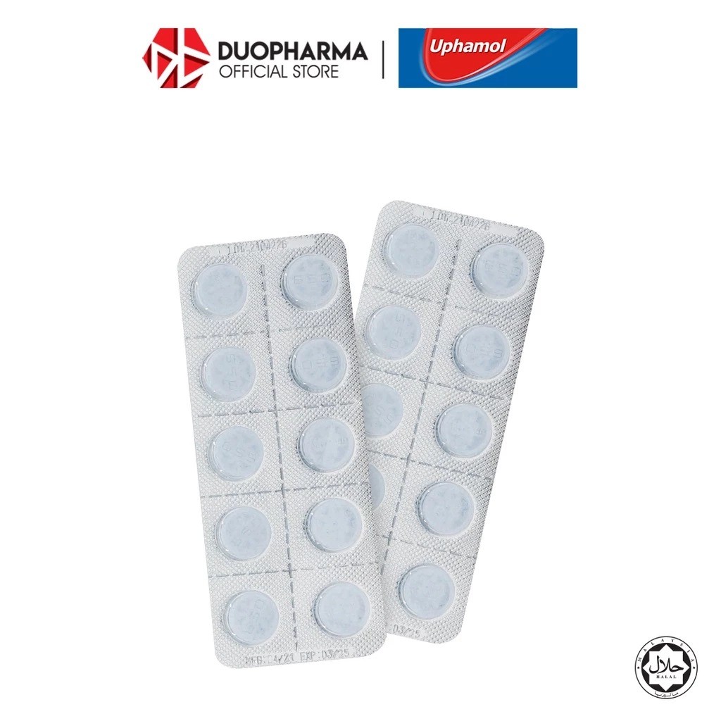 UPHAMOL 650 ( 10 tablets X 1 blisters ) | Shopee Malaysia