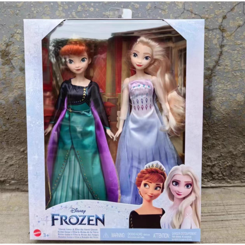 Disney Frozen Queen Anna & Elsa the Snow Queen Fashion Doll 2pk New ...