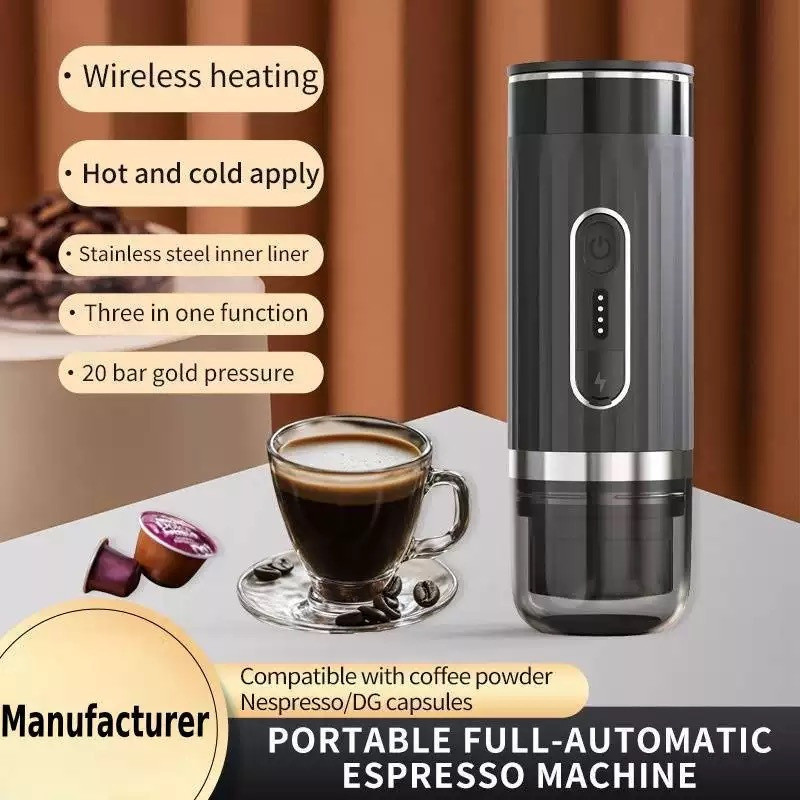 JH Spot Goods [Hot Style] Room Temperature Espresso Machine for Travel ...