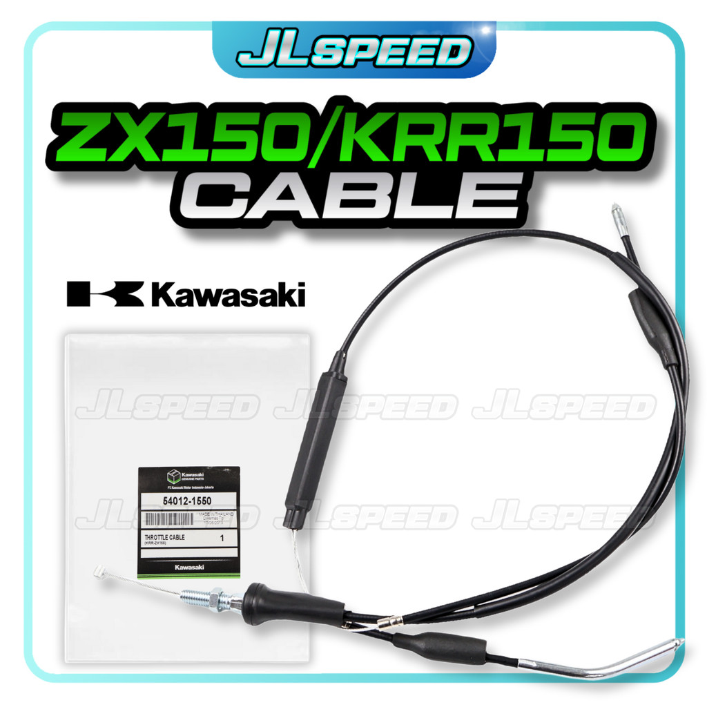 KAWASAKI ZX150 KRR150 NINJA150 RR 150 Cable Tali Kable Throttle Minyak ...
