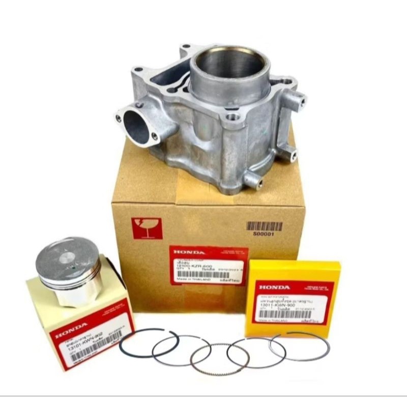 12100-KZR-600 HONDA VARIO125 VARIO 125 CYLINDER BLOCK BLOK SET PISTON ...